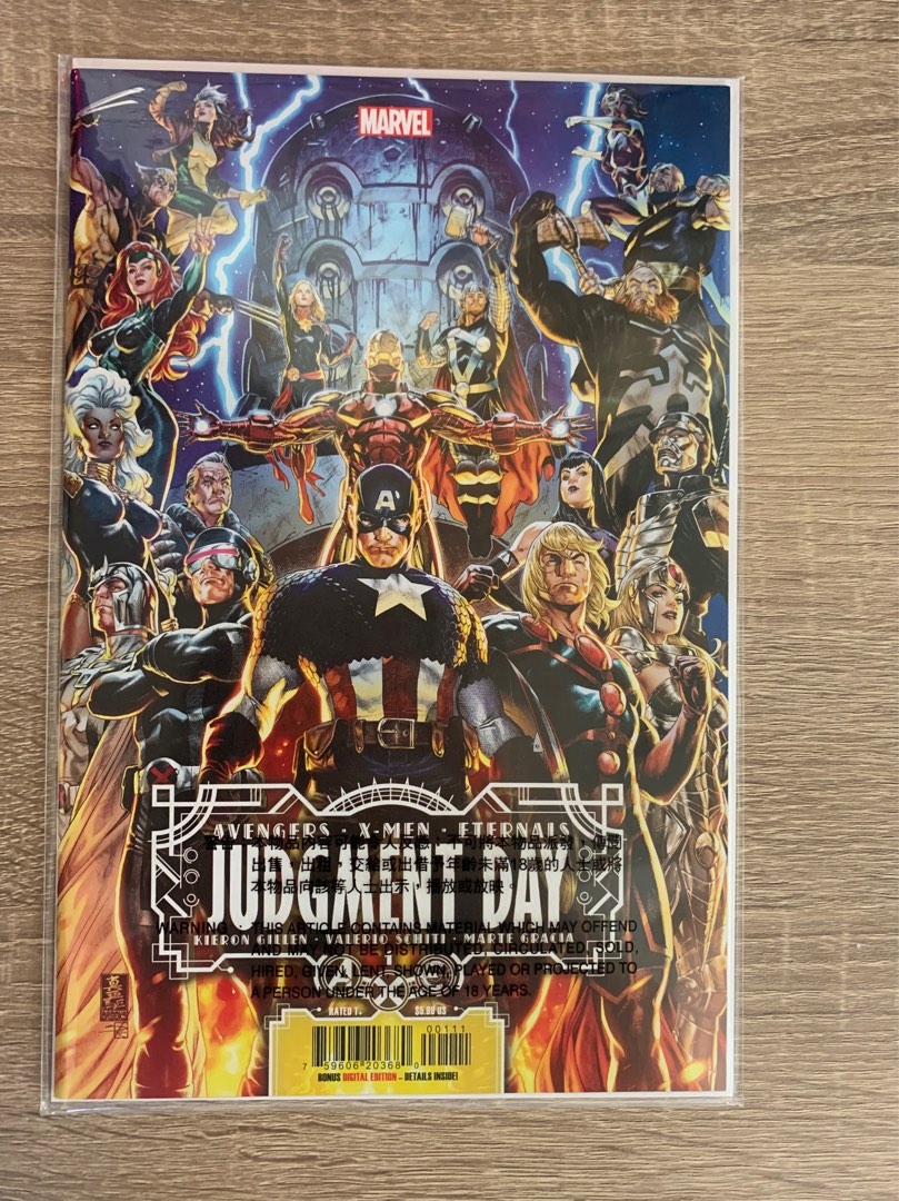 Avengers Judgement Day Marvel comics, 興趣及遊戲, 書本 & 文具, 漫畫 - Carousell