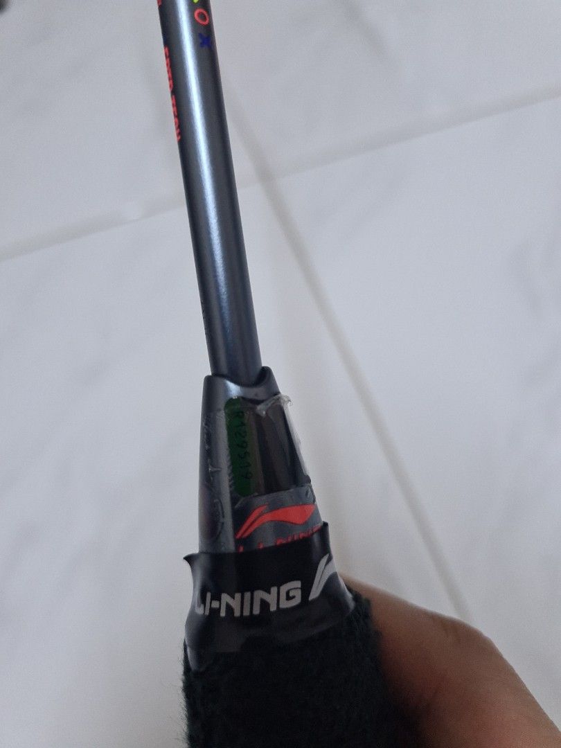 Badminton Rackek Lining Axforce 80 JR, Sports Equipment, Sports & Games ...