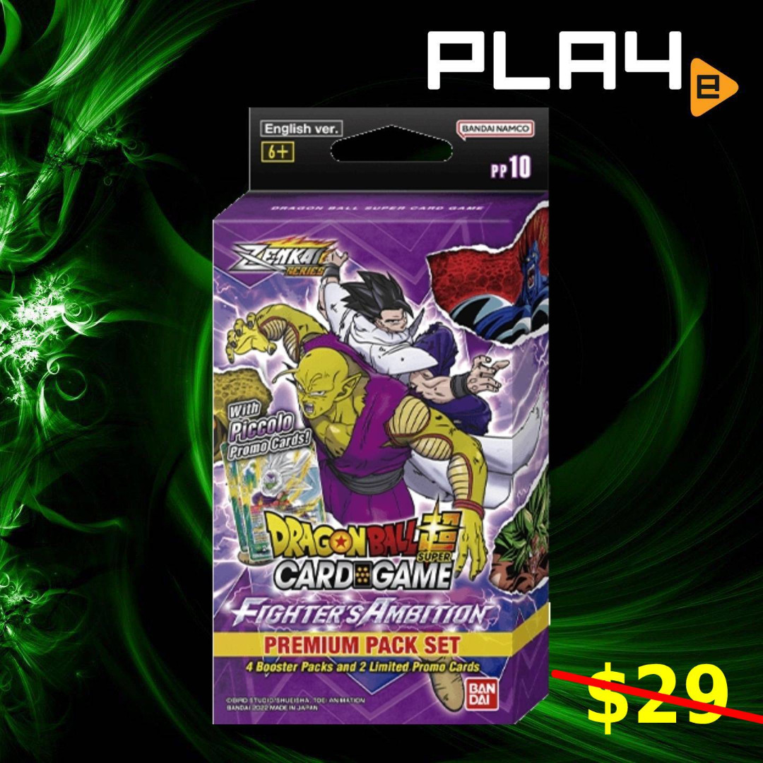 Bandai Dragonball DB19 PP10 Premium Pack Set (7072733) Brand New ...