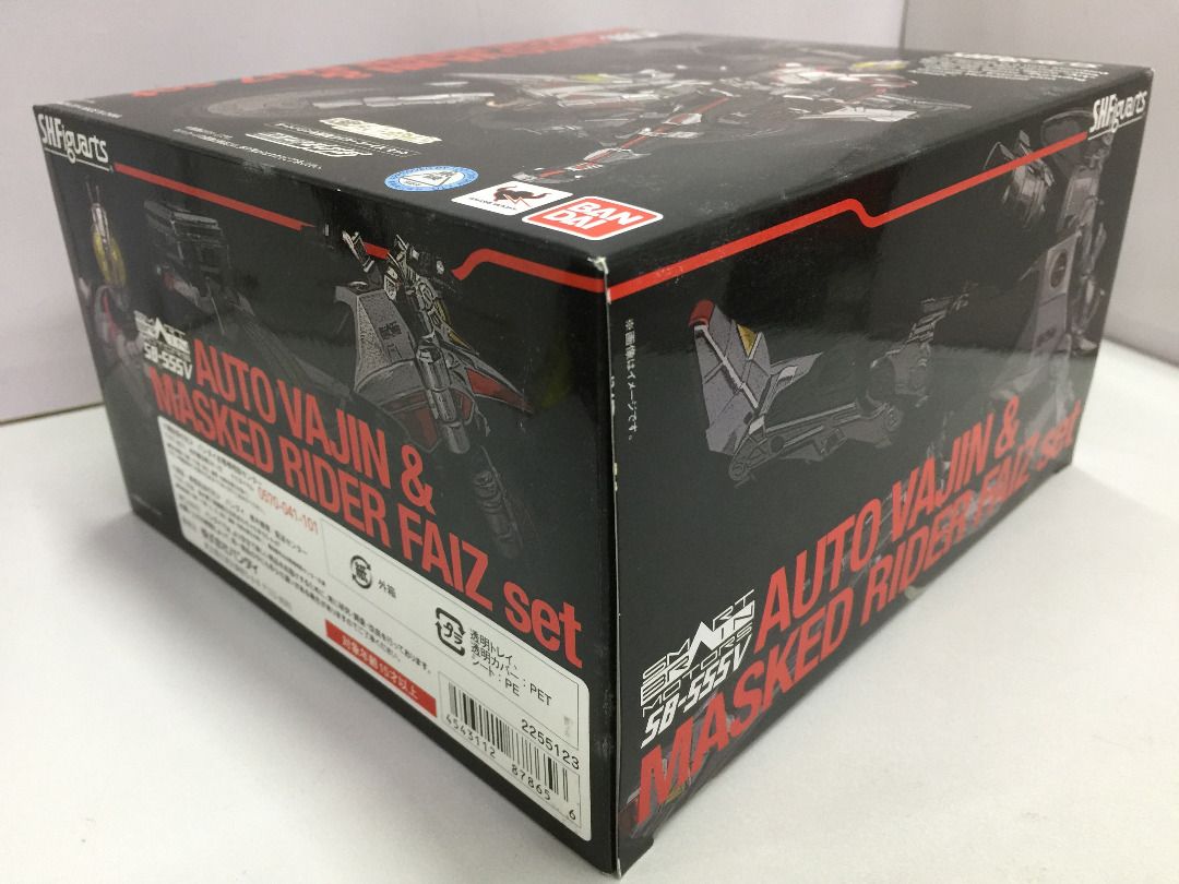 BANDAI S.H.Figuarts 魂限 AUTO VAJIN & MASKED RIDER FAIZ set (87865 ...