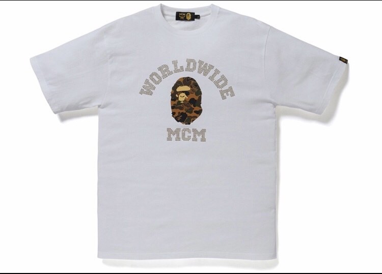 Bape X mcm Rare Tee, Men's Fashion, Tops & Sets, Tshirts & Polo Shirts ...