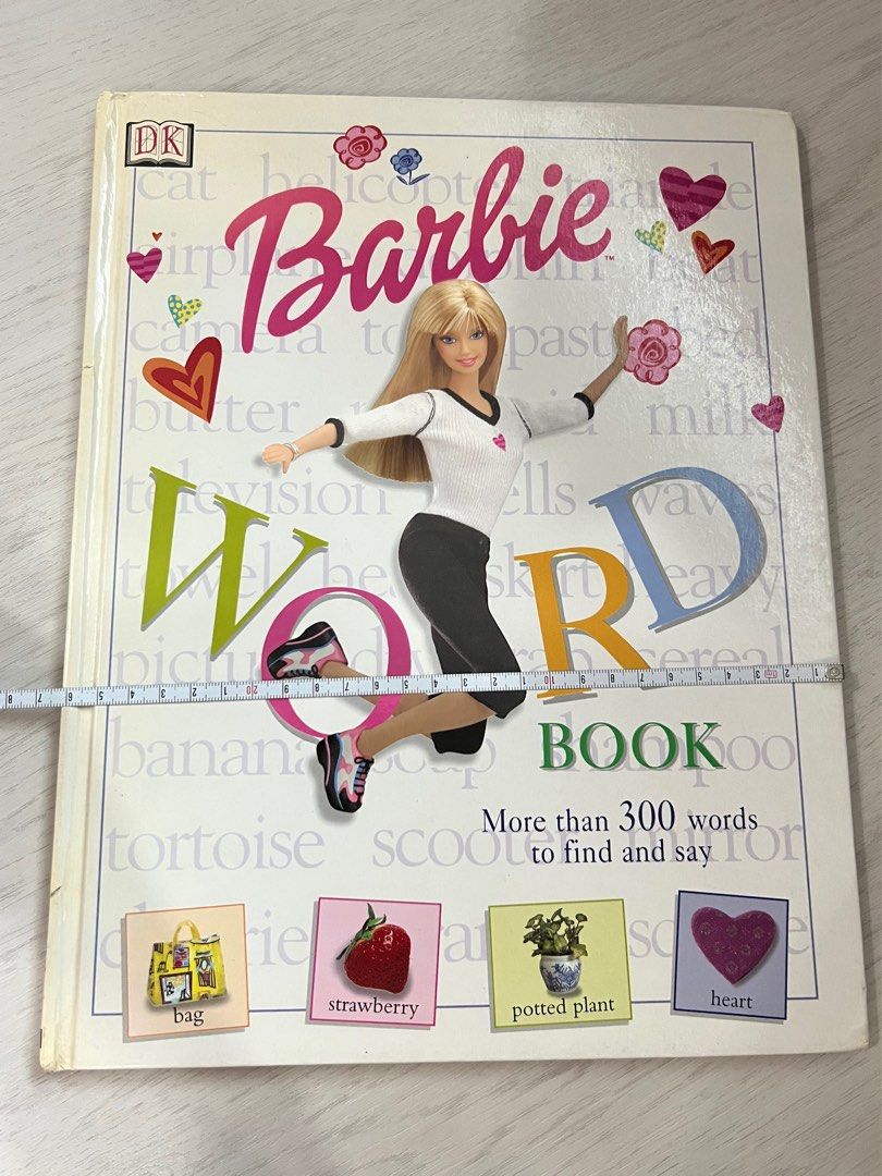Barbie word book 300 words, Babies & Kids, Infant Playtime on Carousell