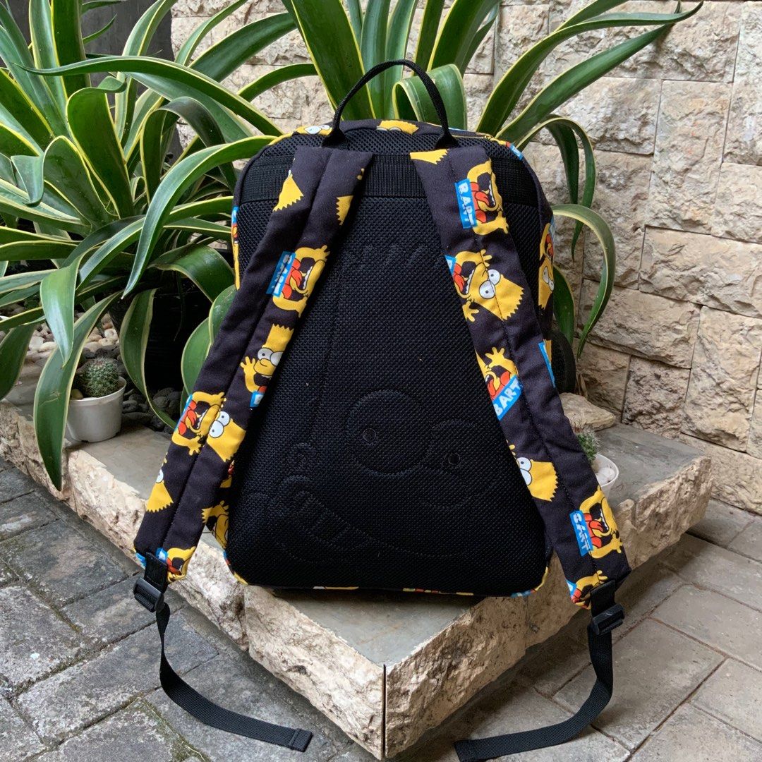 BART SIMPSONS ORIGINAL THE SIMPSONS BACKPACK, Fesyen Pria, Tas & Dompet ...