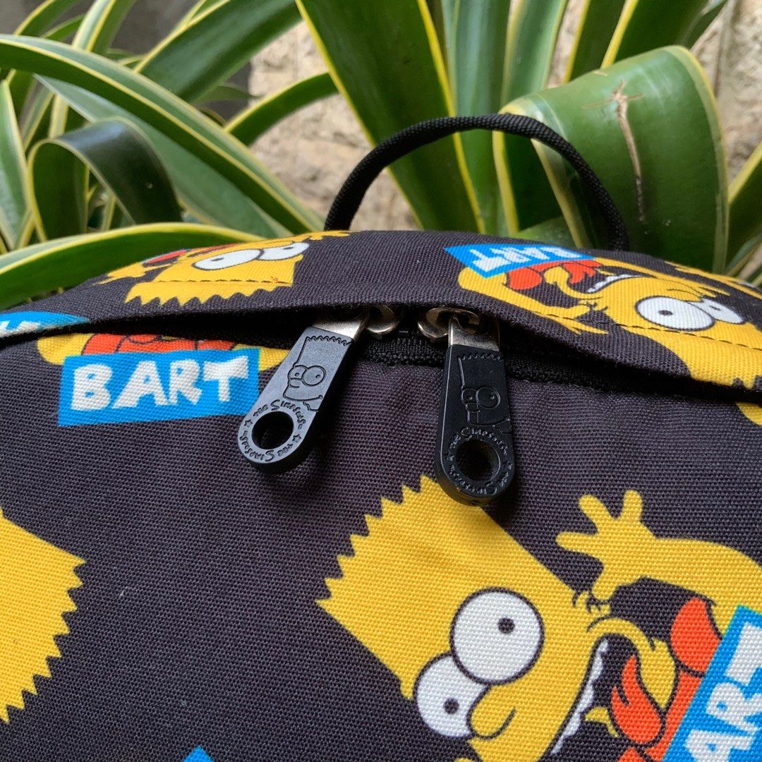 BART SIMPSONS ORIGINAL THE SIMPSONS BACKPACK, Fesyen Pria, Tas & Dompet , Ransel di Carousell