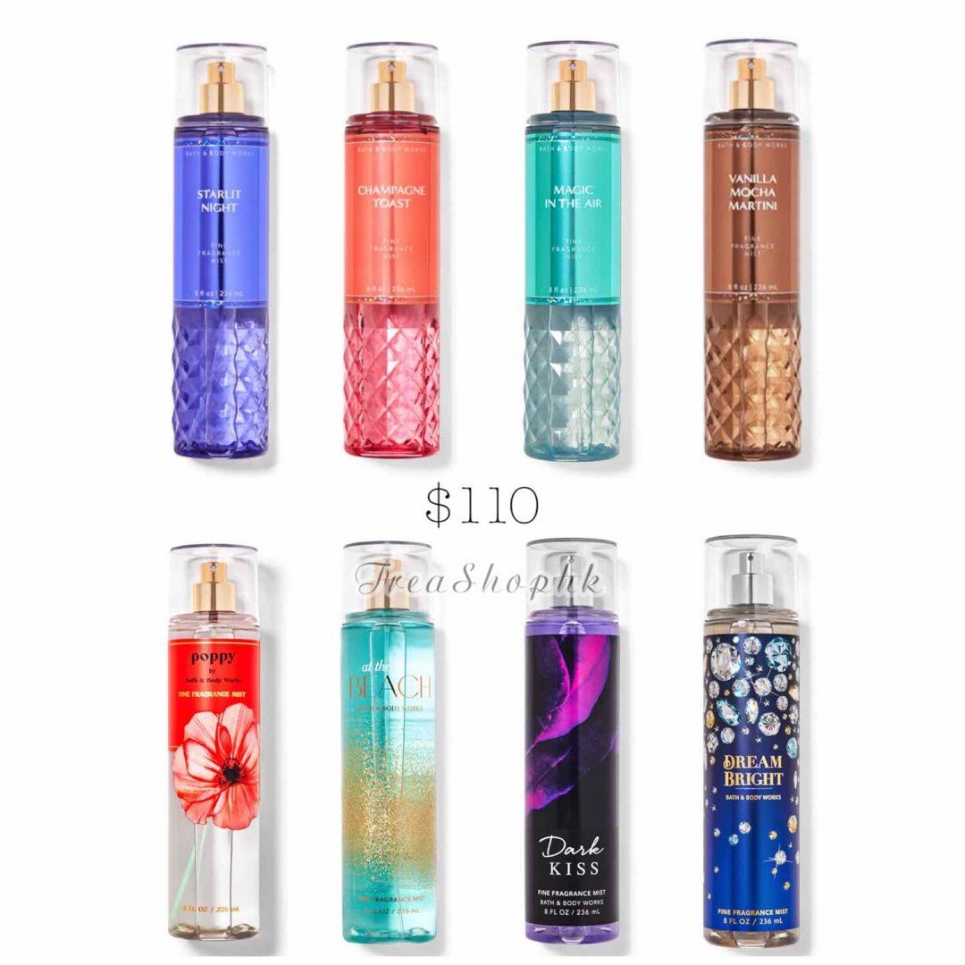 ～bath and body works fragrance mist 236ml, 美容＆化妝品, 沐浴＆身體護理, 沐浴及身體護理 ...