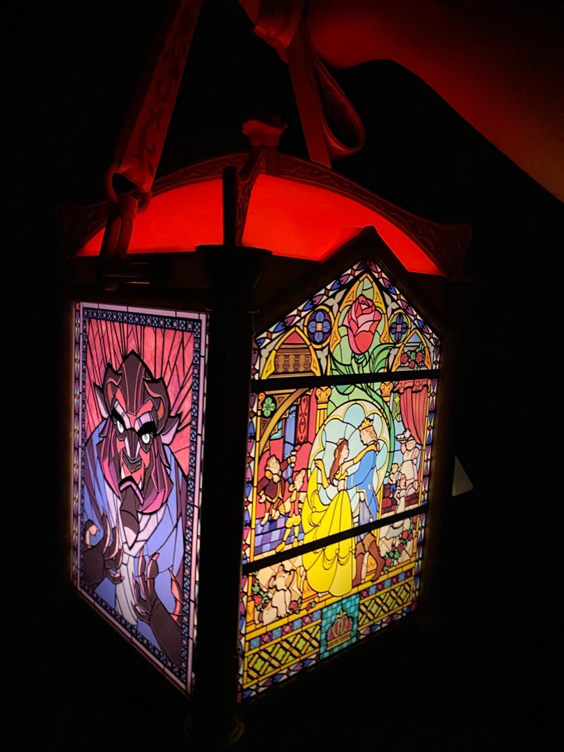 Beauty and the Beast light up Popcorn Bucket Disney, Hobbies & Toys ...