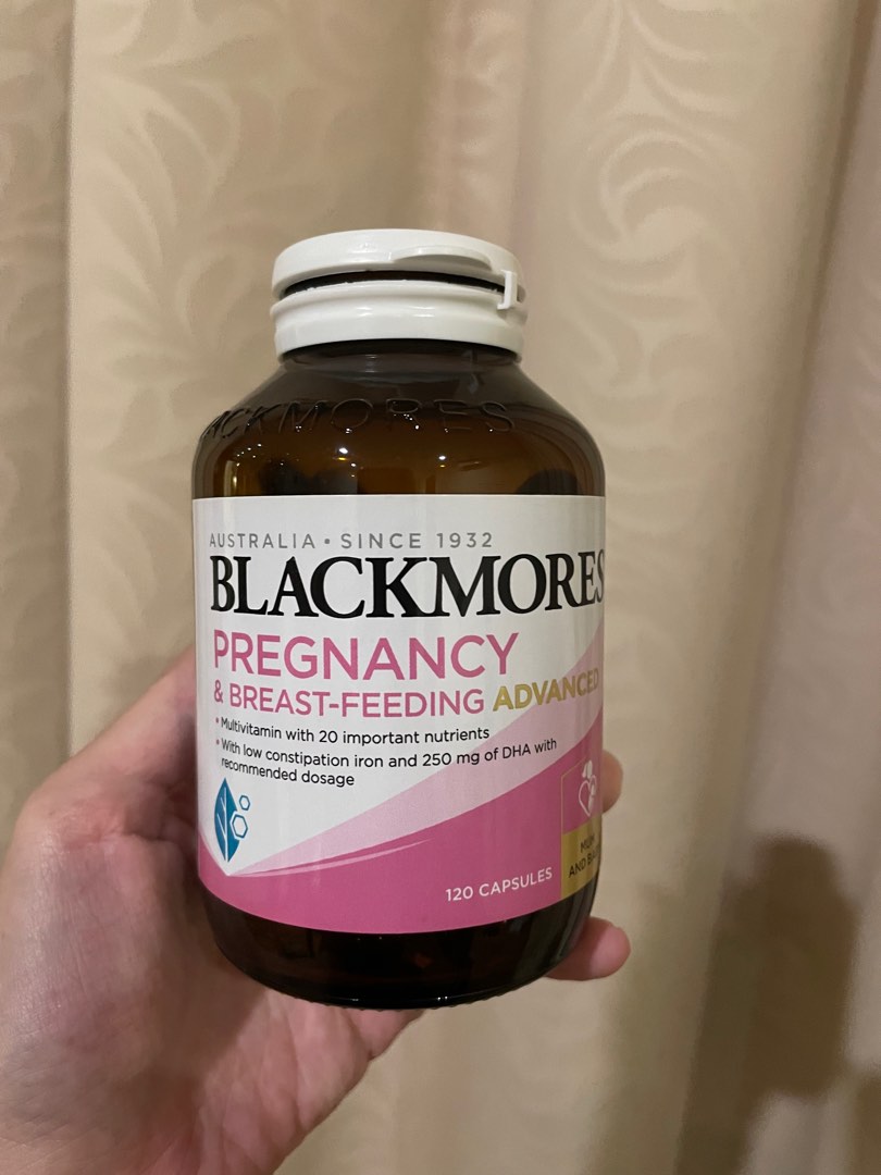 Blackmore Pregnancy Multi Vitamins (120 capsules), Health & Nutrition ...
