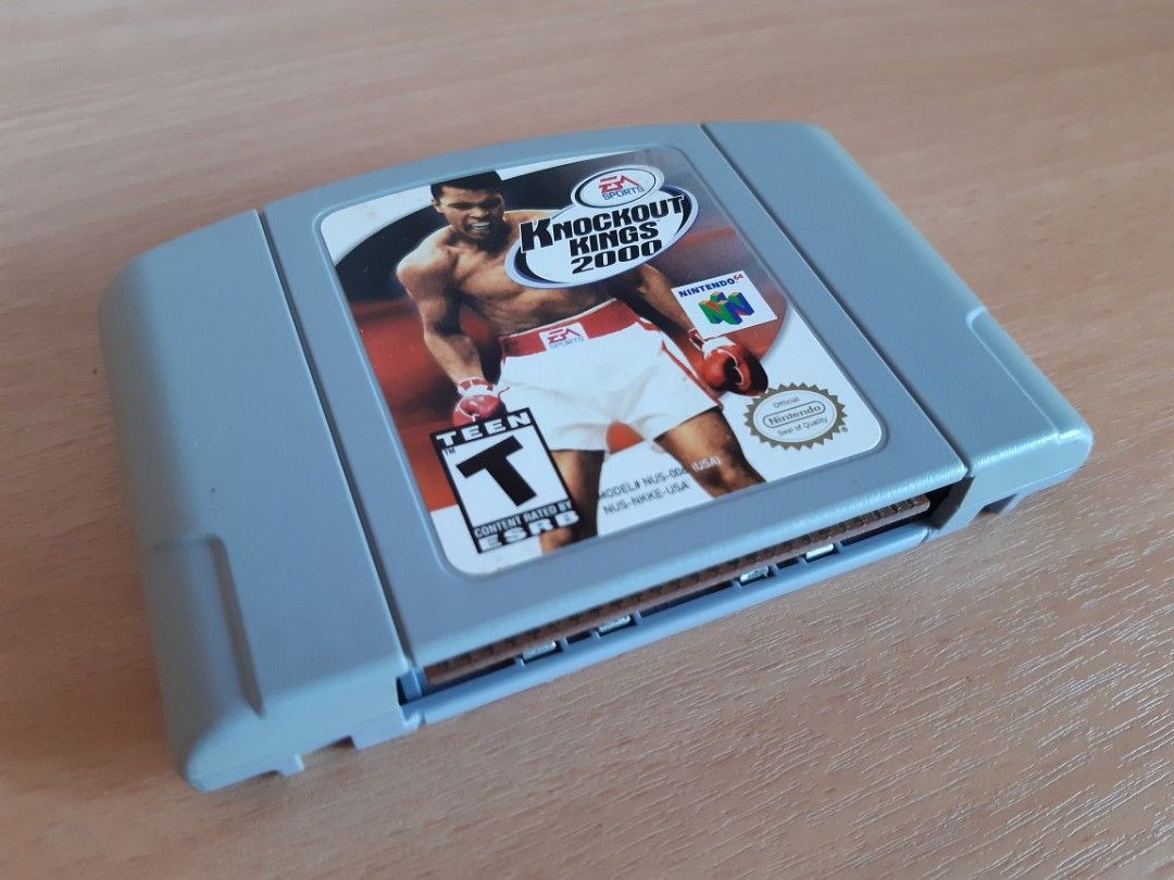 Nintendo N64 Knockout Kings 2000 Game Cartridge Cassette, Video Gaming ...