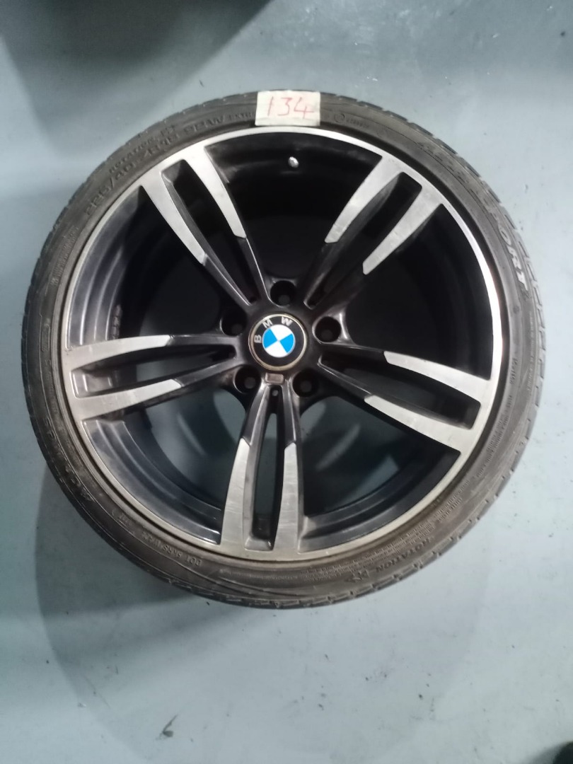 BMW Tyre and Rim Set, Car Accessories, Tyres & Rims on Carousell