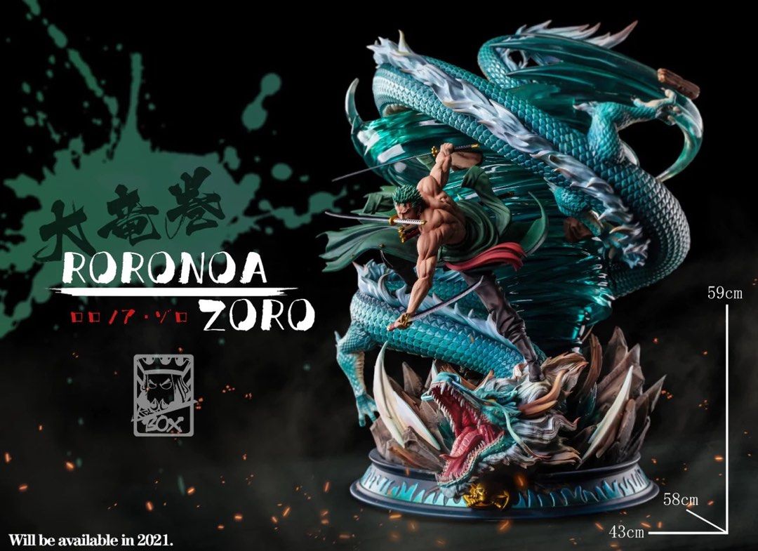 Box Studio Roronoa Zoro 1/6 scale (BNIB), Hobbies & Toys, Toys & Games ...
