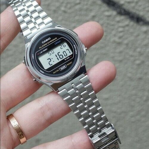 Last set! Brand new and unworn! Casio A171WE-1ACF vintage digital ...