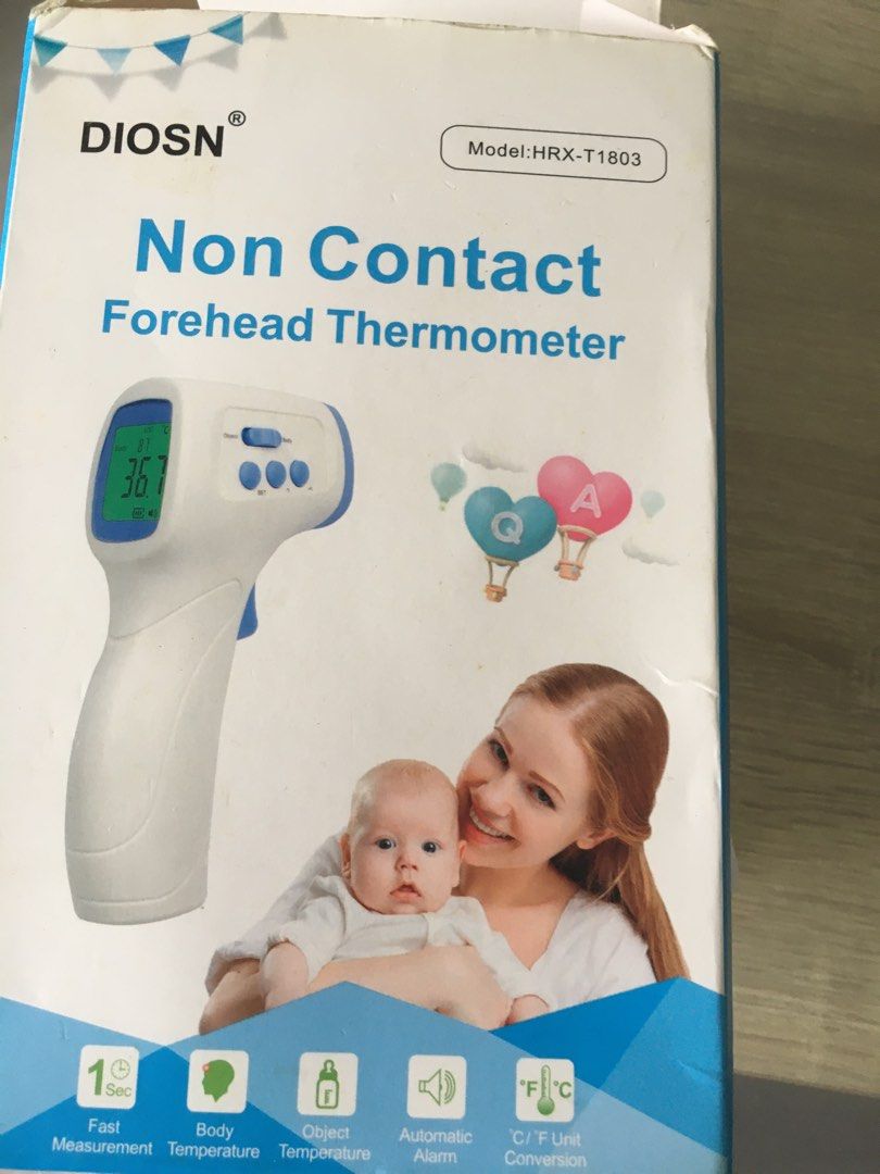 Branded Infrared Thermometer , no contact, Health & Nutrition ...