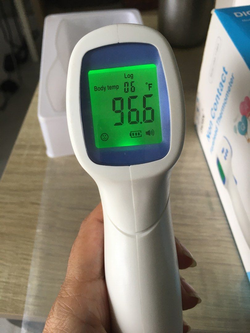 Branded Infrared Thermometer , no contact, Health & Nutrition ...