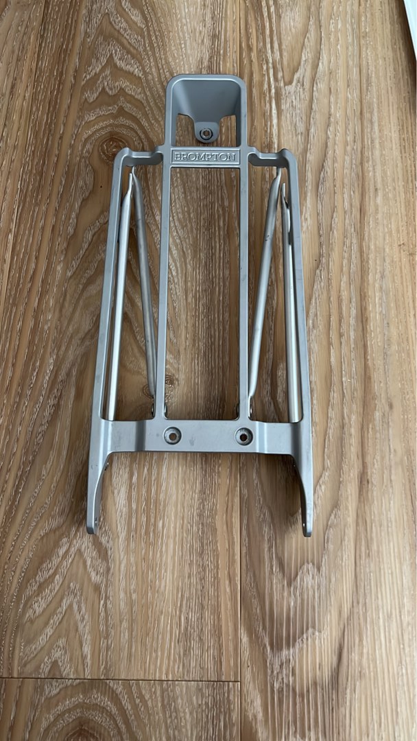 Brompton Stock Rack (Silver). Only rack., Sports Equipment, Bicycles ...