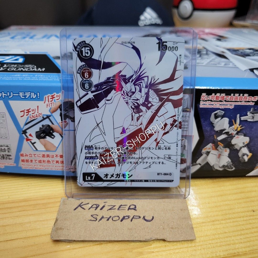 BT1-084 Omegamon Omnimon TCG Digimon Card Game JAPAN Ver., Hobbies & Toys, Toys & Games on Carousell