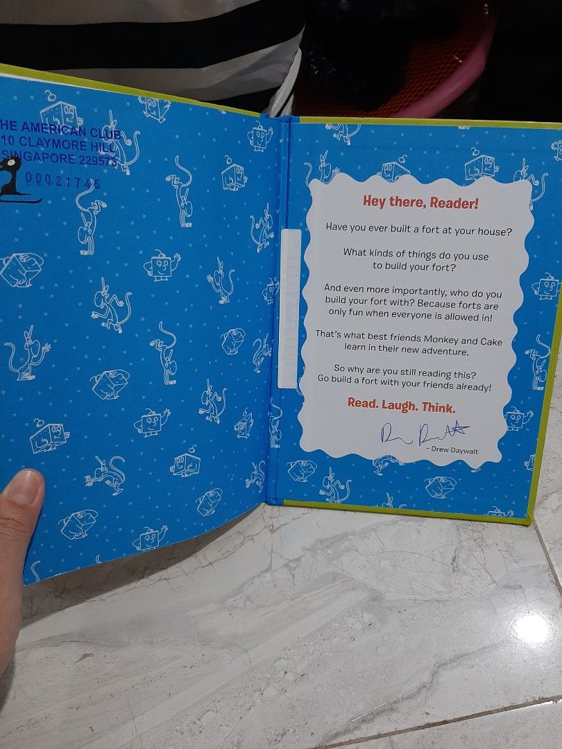 Buku this is my fort, Buku & Alat Tulis, Buku Anak-Anak di Carousell