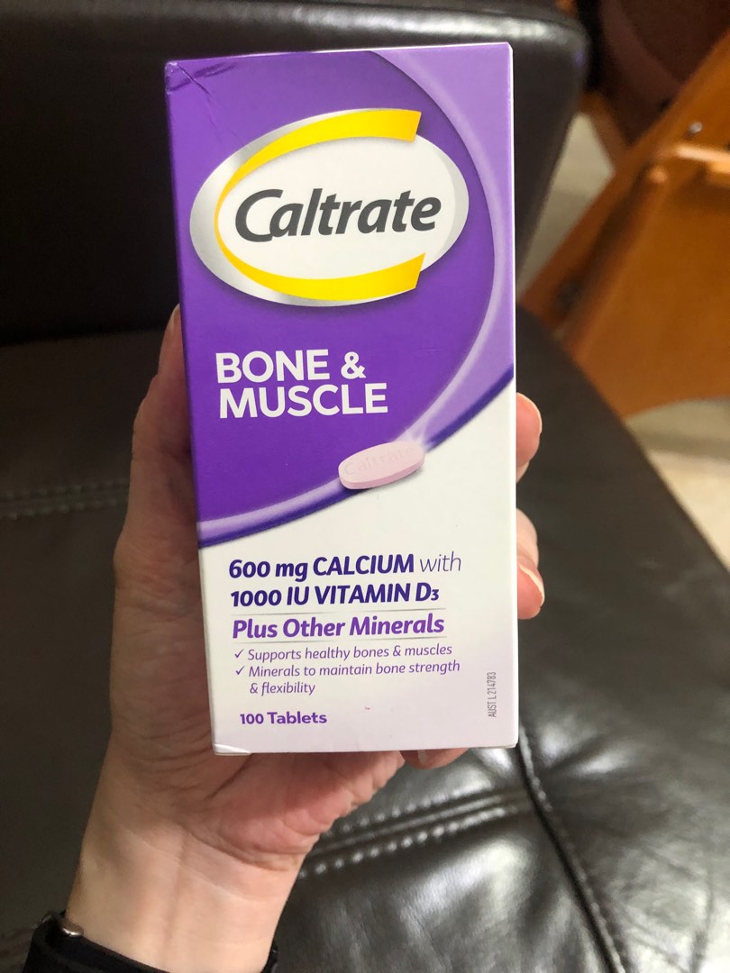 Caltrate bone & muscle, Health & Nutrition, Health Supplements ...