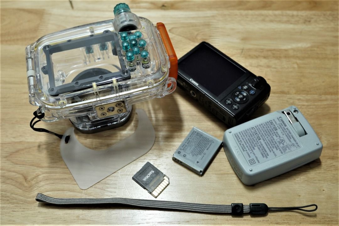 CANON POWERSHOT UNDERWATER CAMERA SET-UP, Photography, Cameras on Carousell