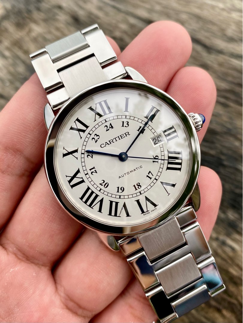 CARTIER Ronde Solo de Cartier XL 42mm, Luxury, Watches on Carousell