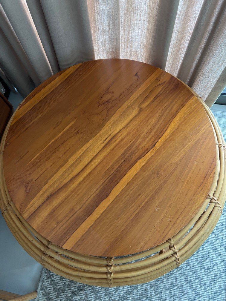 Castlery Mico Rattan coffee table, Furniture & Home Living, Furniture ...