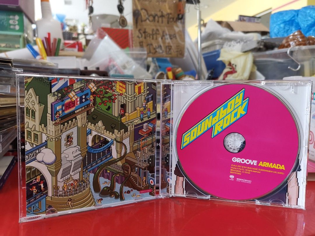 (CD) GROOVE ARMADA SOUNDBOY ROCK, Hobbies & Toys, Music & Media, CDs ...