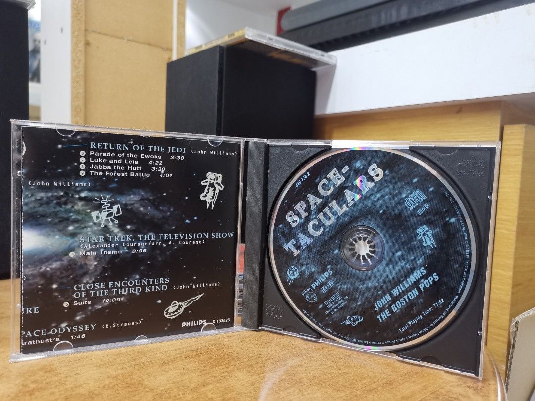 (CD) SPACE- TACULARS JOHN WILLIAMS THE BOSTON POPS, Hobbies & Toys ...