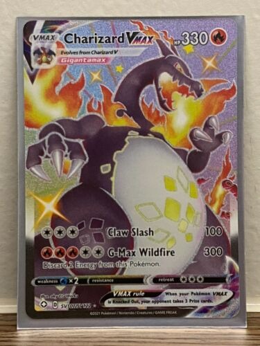 Charizard vmax shiny, Hobbies & Toys, Toys & Games on Carousell