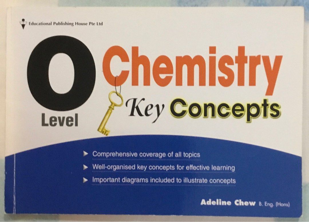 Chemistry key concepts (O'level ), Hobbies & Toys, Books & Magazines ...