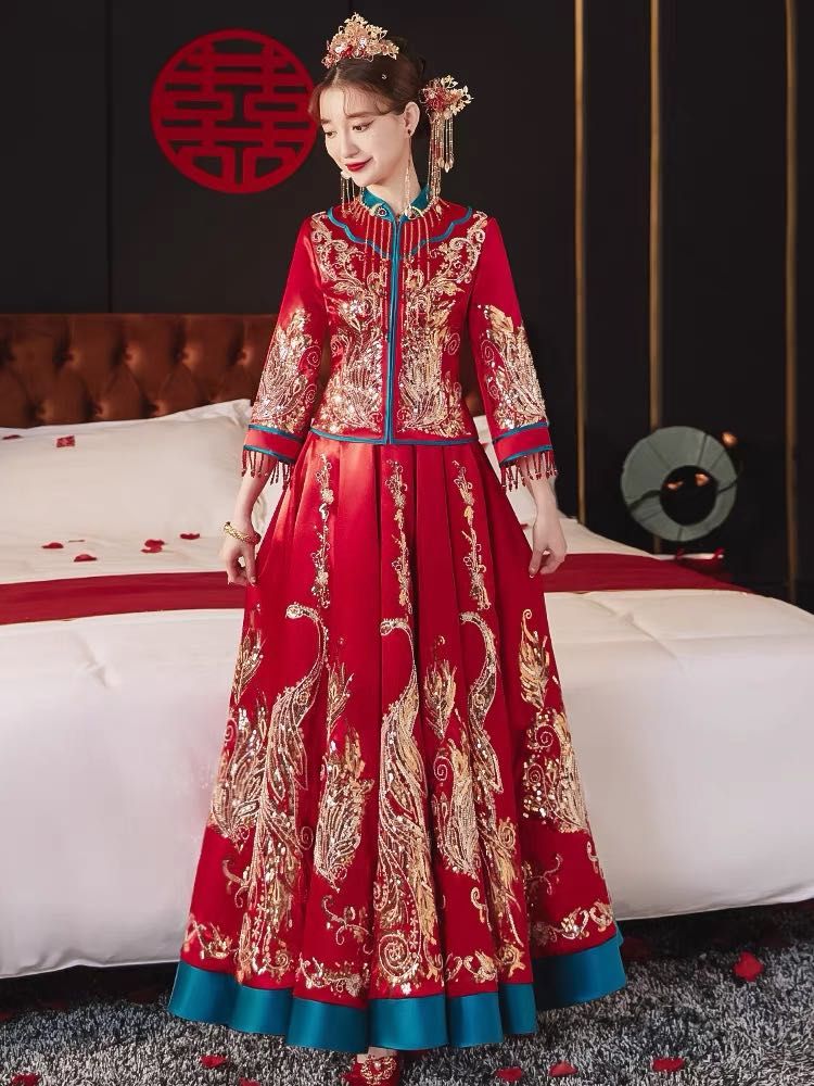 Chinese traditional Kua, Women's Fashion, Dresses & Sets, Traditional ...