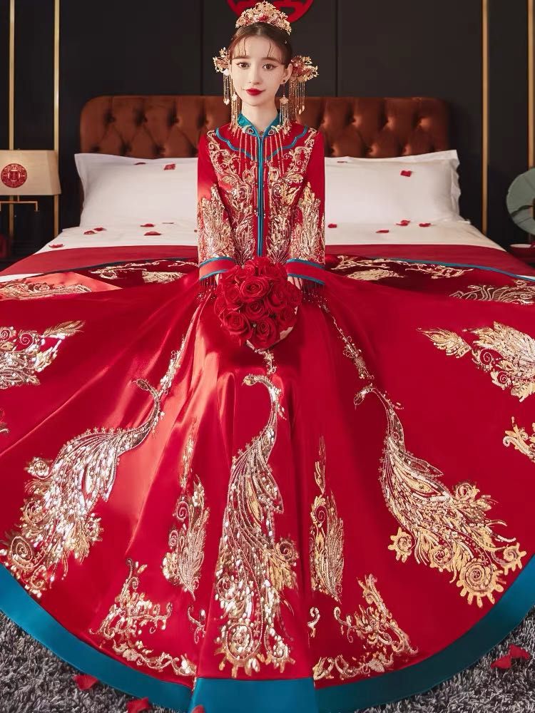 Chinese traditional Kua, Women's Fashion, Dresses & Sets, Traditional ...