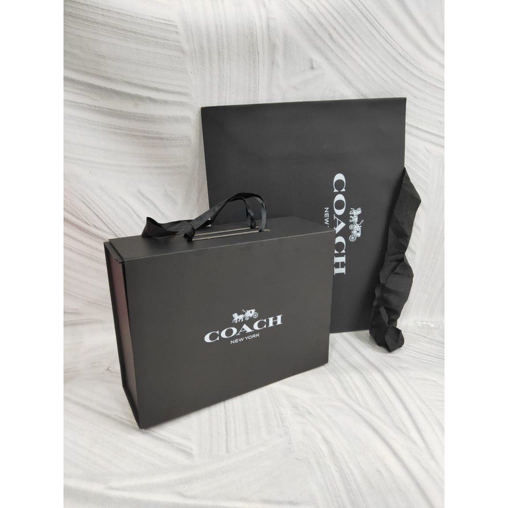 Coach Gift Box & Paper Bag, Luxury, Bags & Wallets on Carousell