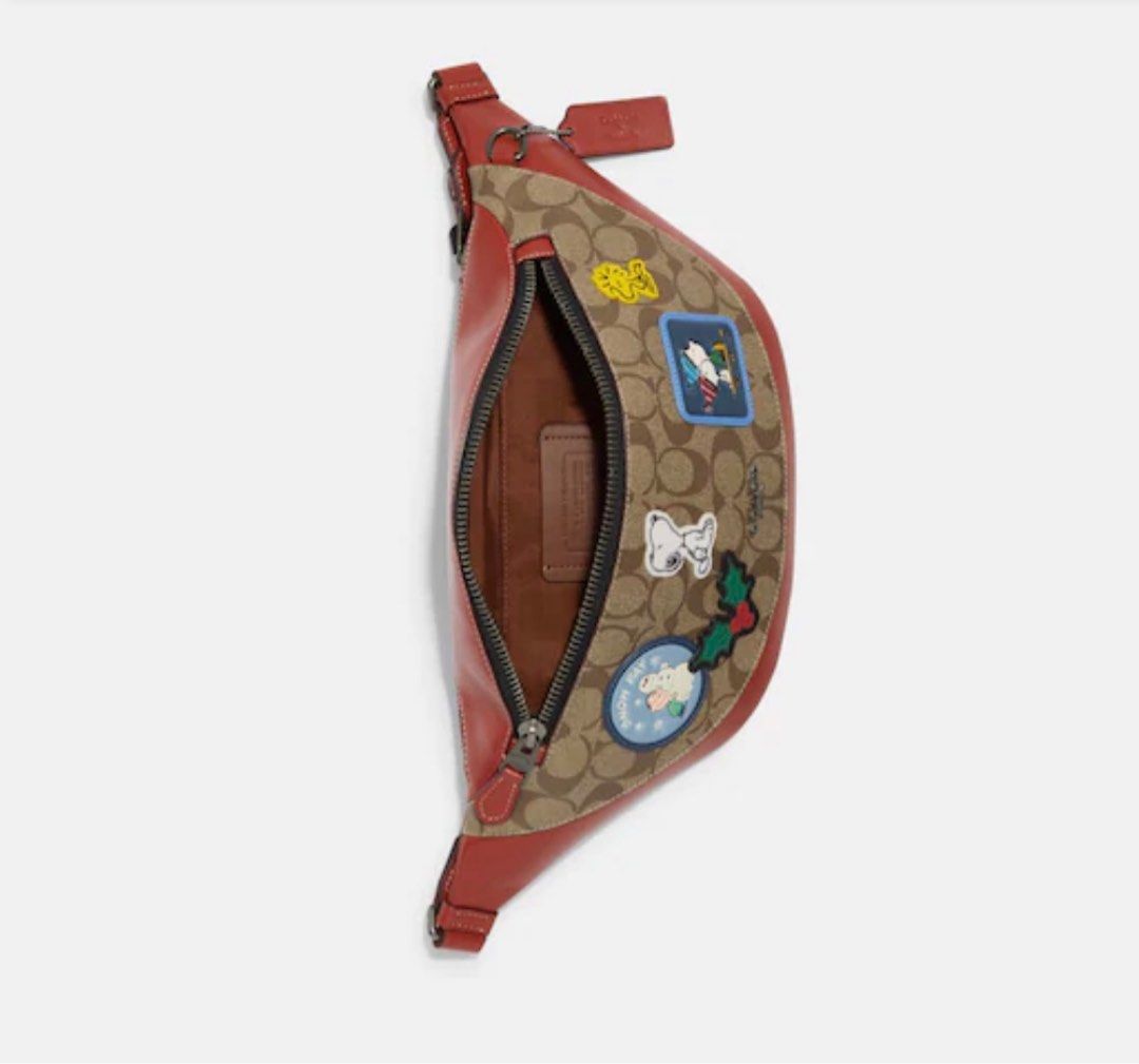 Coach X Snoopy Men’s Belt Bag, Men's Fashion, Bags, Sling Bags on Carousell