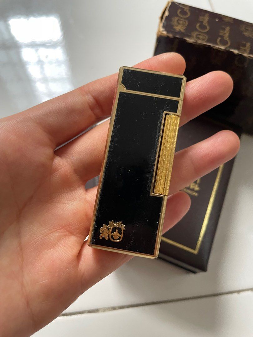 Colibri of London vintage lighter with box and sleeve, Hobbies & Toys ...