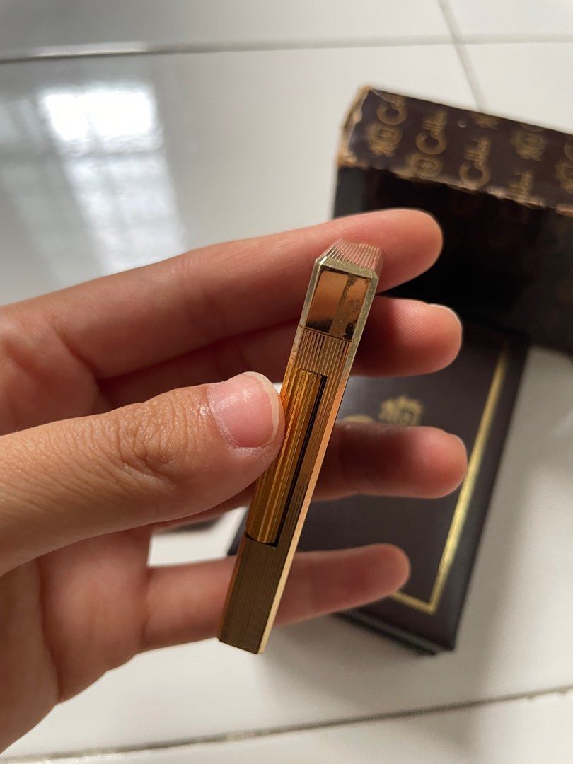 Colibri of London vintage lighter with box and sleeve, Hobbies & Toys ...