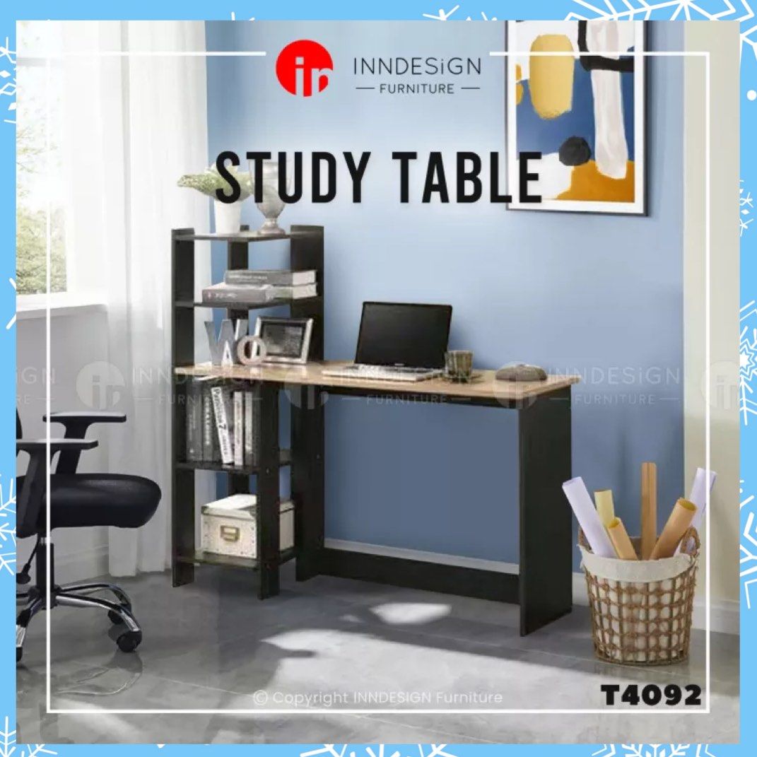 Computer Table study table study desk, Furniture & Home Living ...