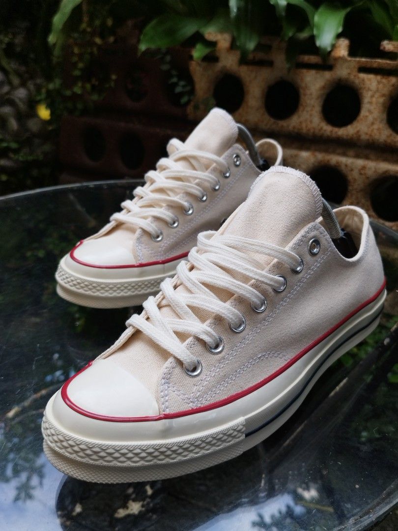 CONVERSE CHUCK TAYLOR 70'S PARCHMENT WHITE, Men's Fashion, Footwear ...
