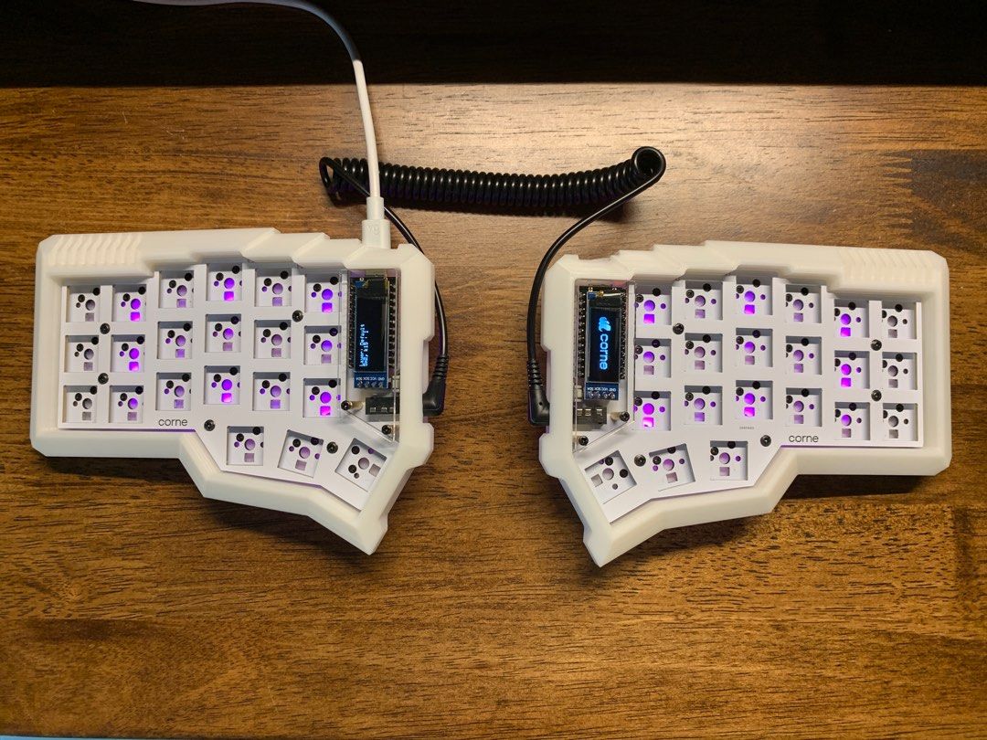 Corne 40% Split Keyboard Ergonomic Mechanical, Computers & Tech, Parts ...