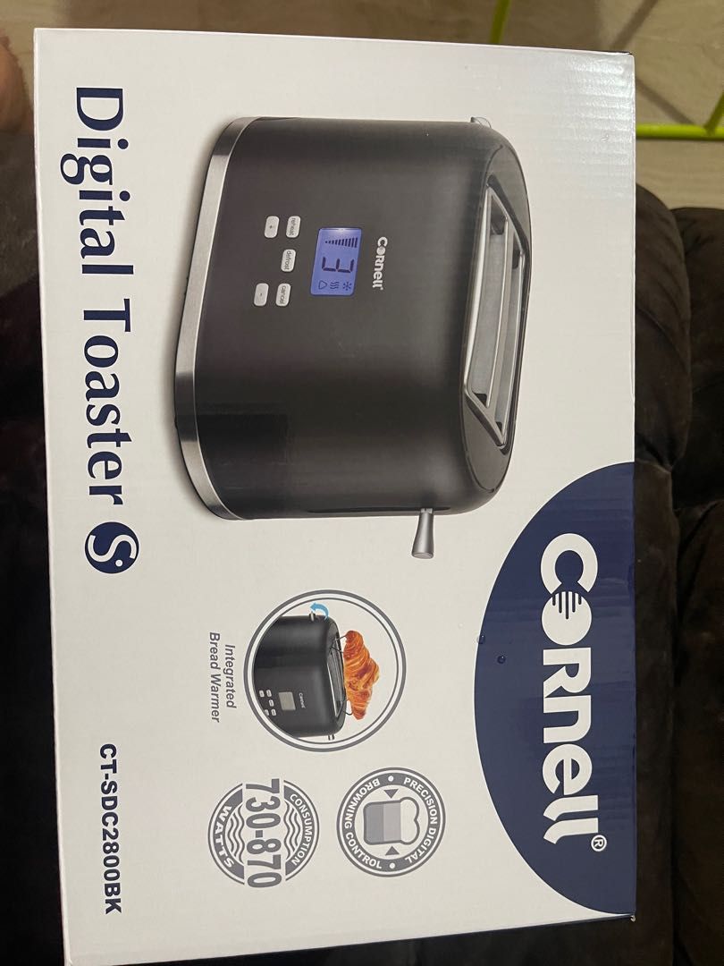 Cornell Digital Bread Toaster and Integrated Bread Warmer, Furniture ...