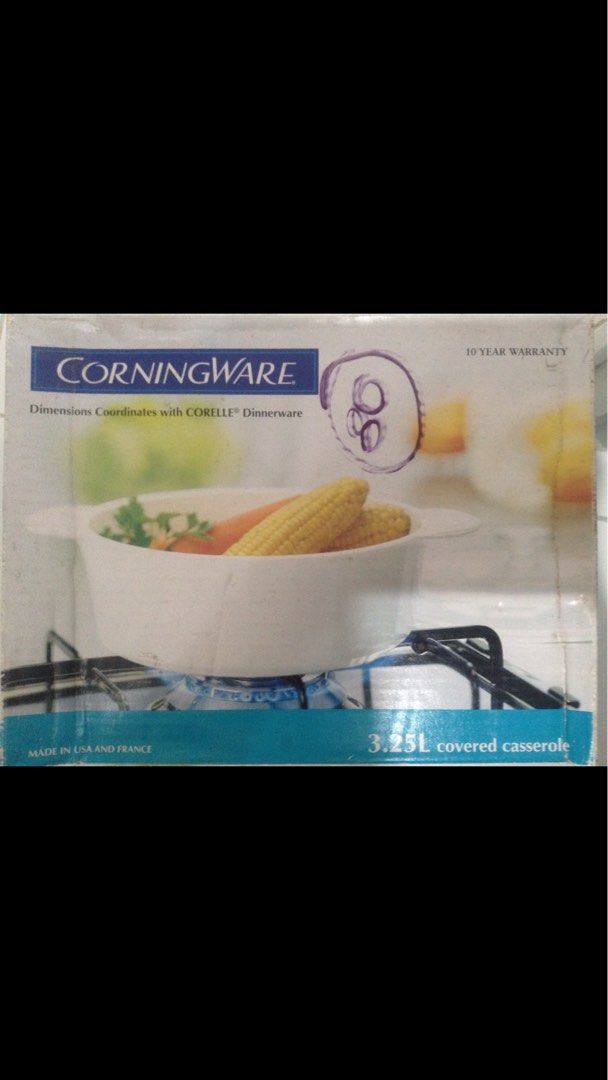 Corningware Dimensions, Furniture & Home Living, Kitchenware ...