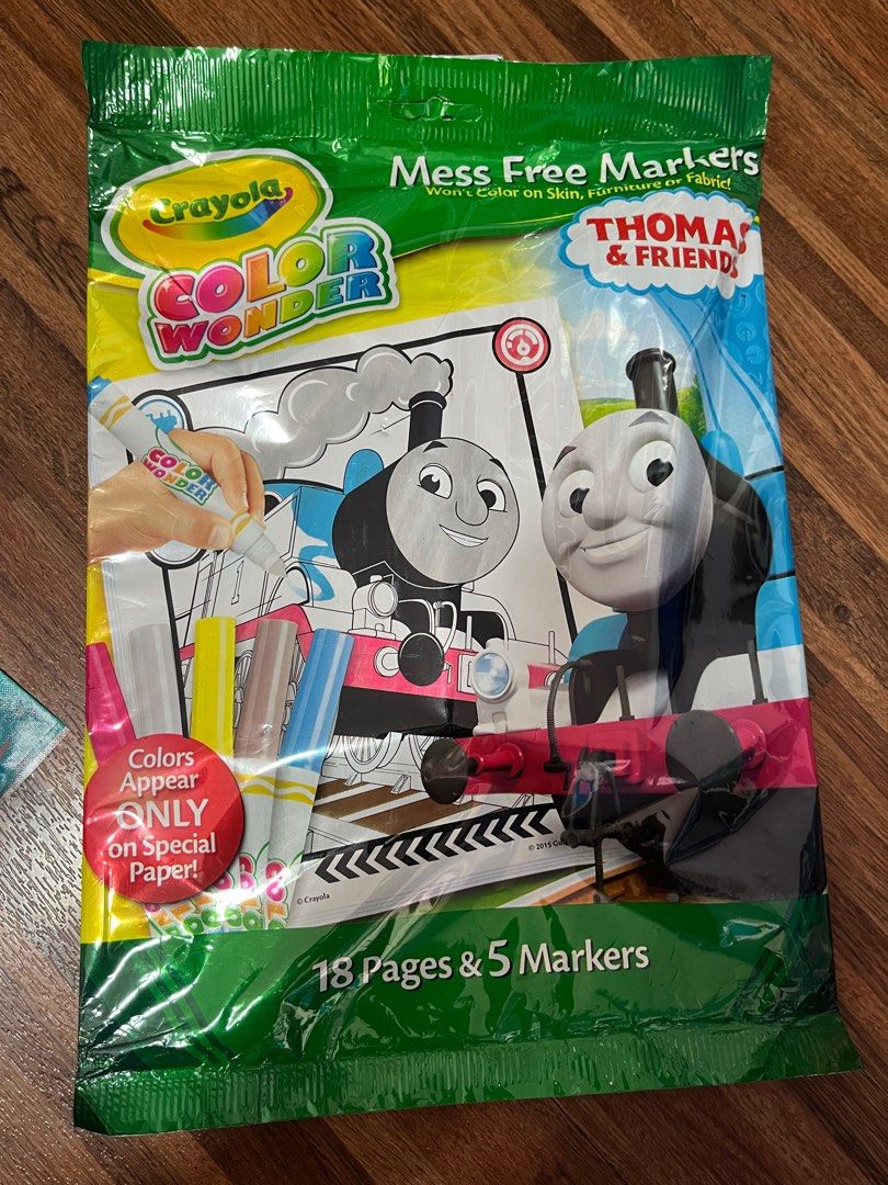 Crayola Thomas the Train Coloring Set, Hobbies & Toys, Stationery ...