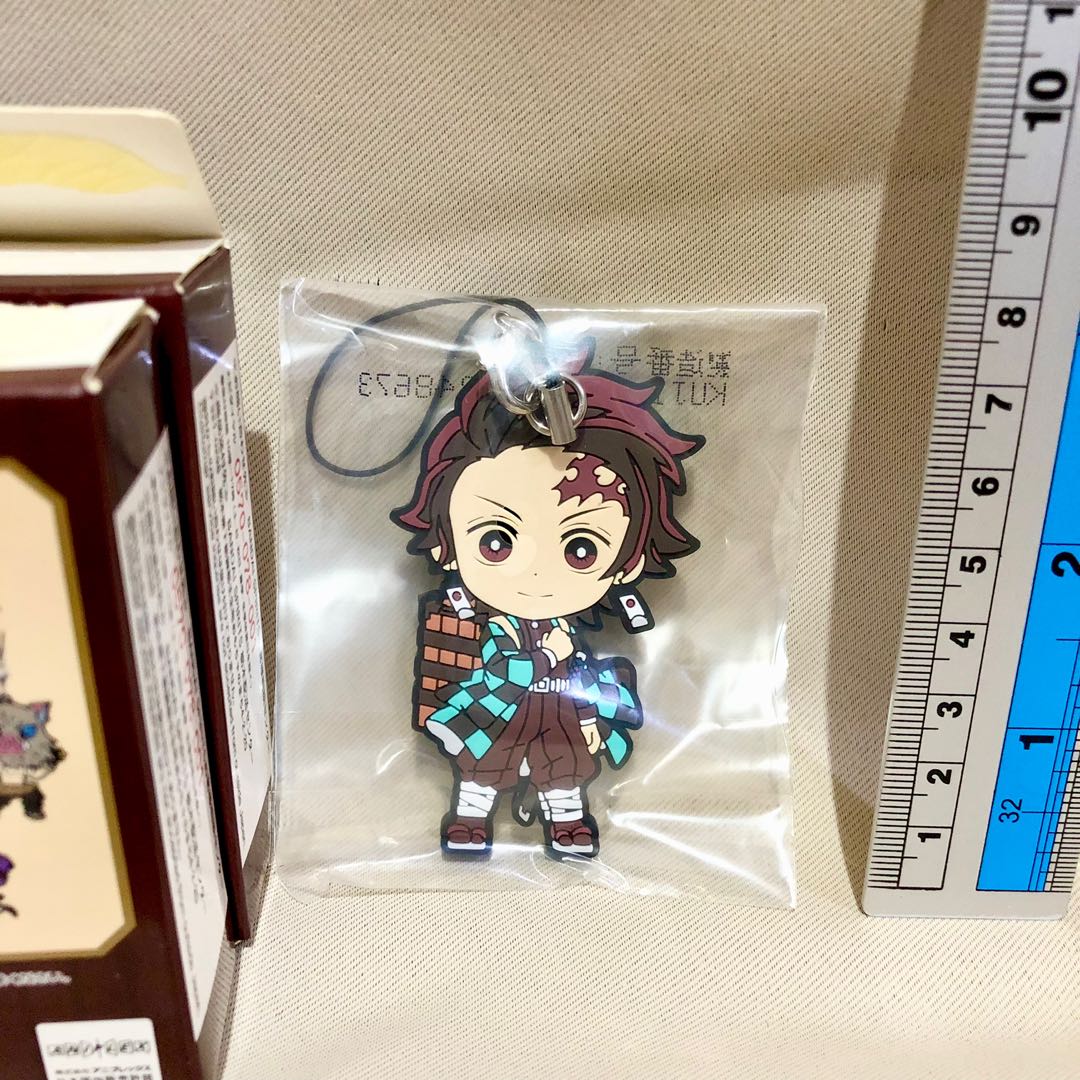 Demon Slayer / Kimetsu no Yaiba Tanjiro Keychain Anime Merch, Hobbies ...