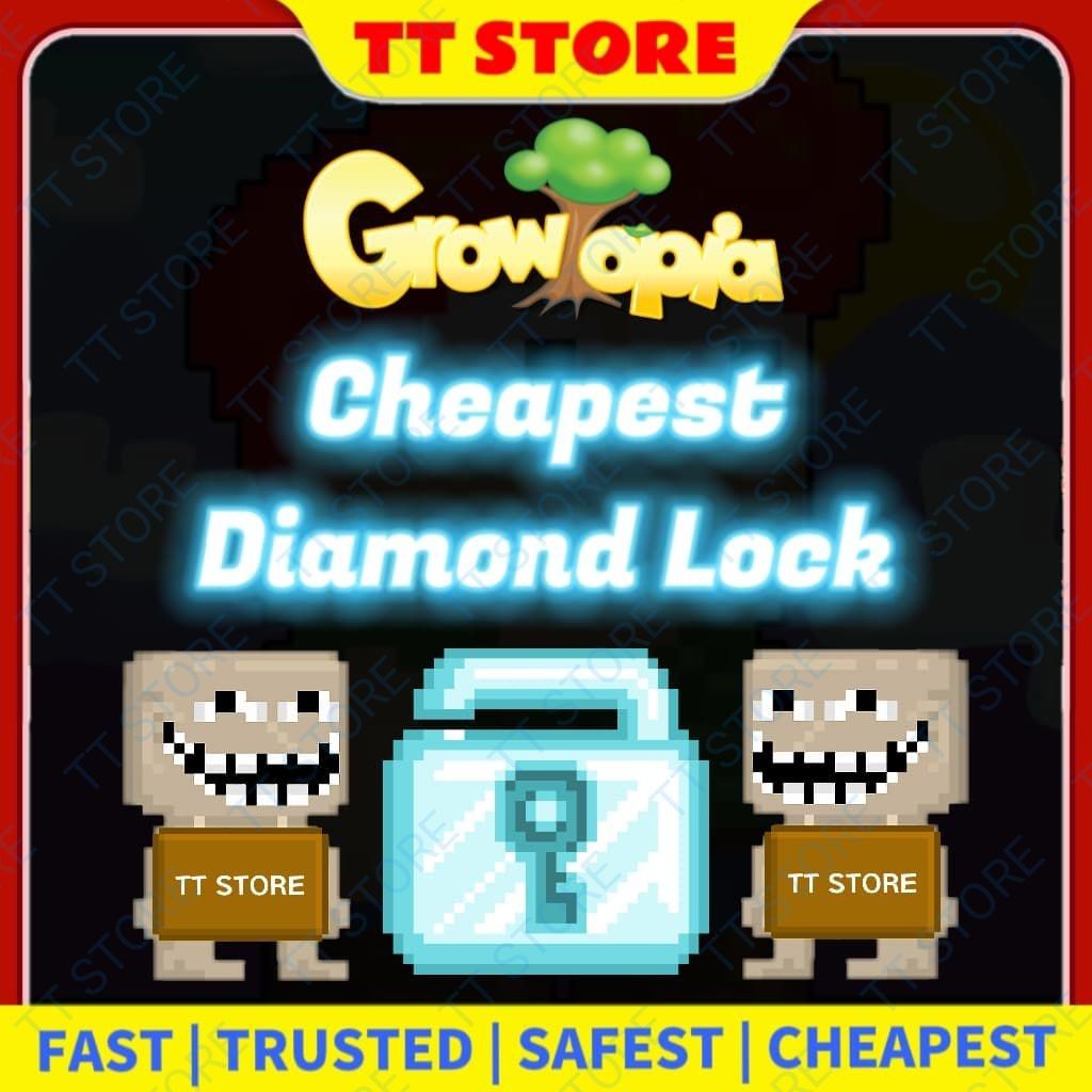 how to make diamond lock growtopia