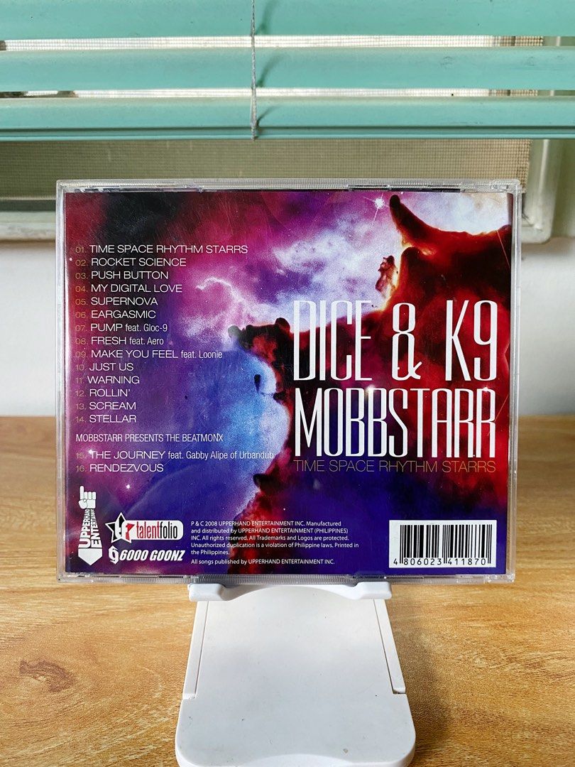 Dice and K9 Mobb Starr - Time Space Rhythm Starrs CD (2008), Hobbies & Toys, Music & Media, CDs ...