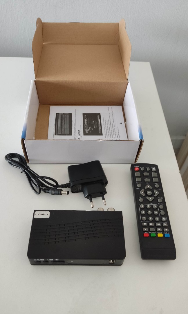 Used Digital TV Box dvb-T2, TV & Home Appliances, TV & Entertainment ...