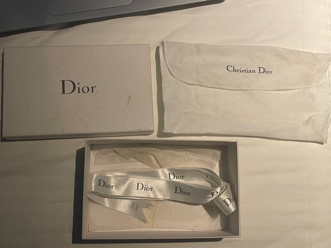 Dior Vintage Box with Dustbag and Ribbon, Women's Fashion, Bags ...