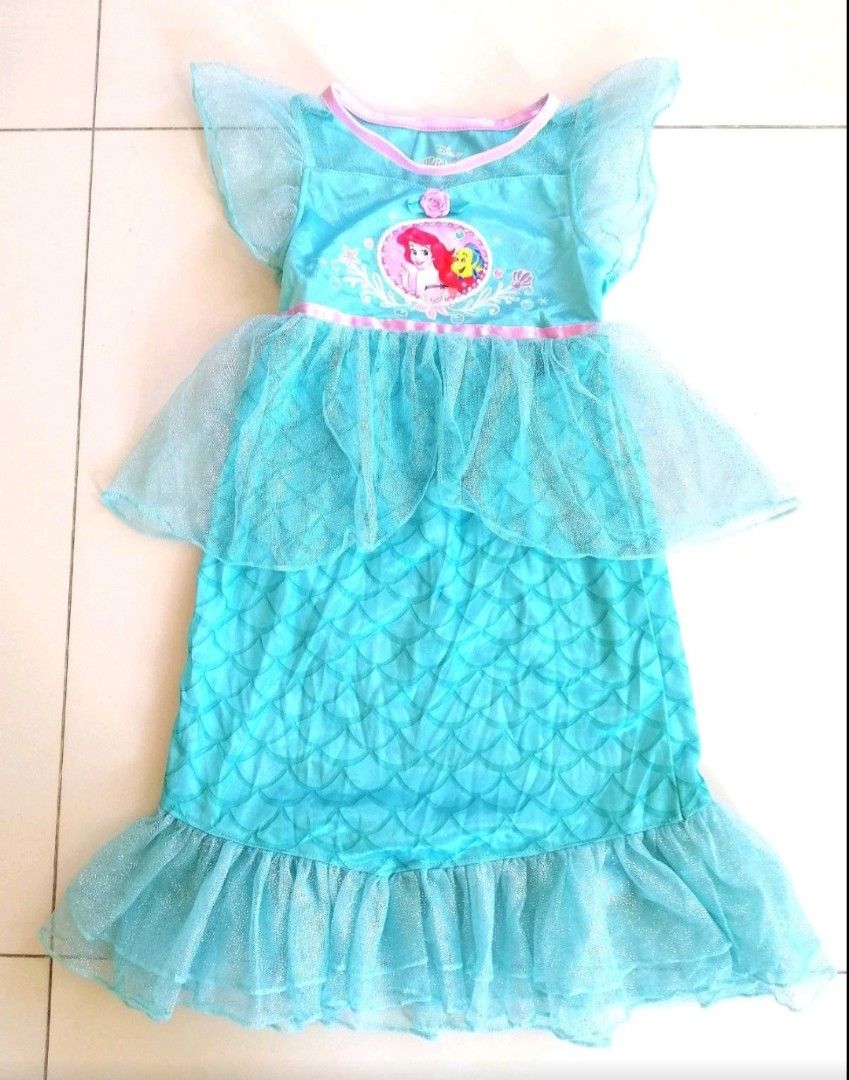 Disney Ariel Dress 3T, Babies & Kids, Babies & Kids Fashion on Carousell