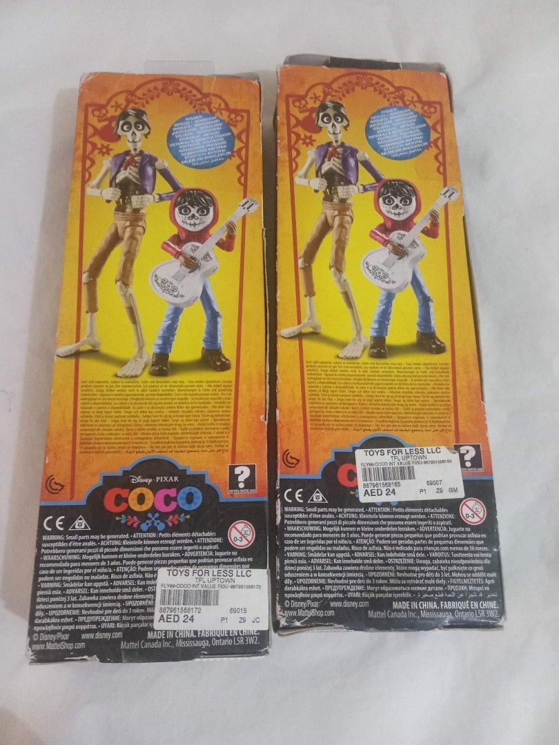 Disney Pixar Coco Hector and Miguel 11 inches, Hobbies & Toys, Toys ...