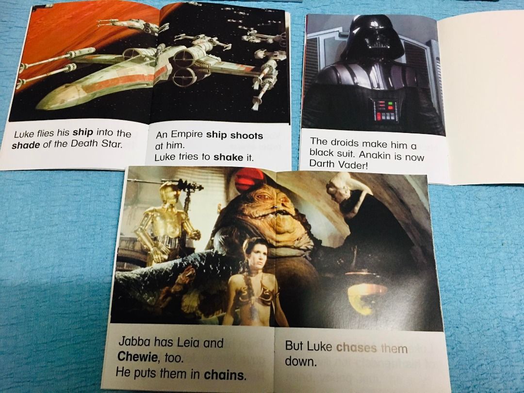 Disney Star Wars Phonics Pack (12 books), Hobbies & Toys, Books ...