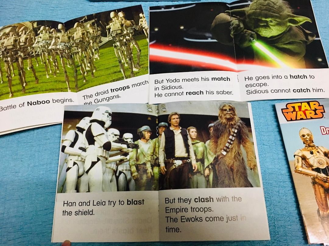 Disney Star Wars Phonics Pack (12 books), Hobbies & Toys, Books ...