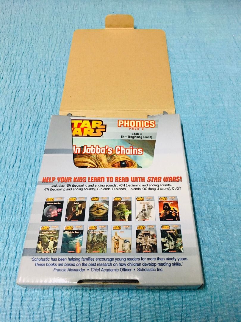 Disney Star Wars Phonics Pack (12 books), Hobbies & Toys, Books ...